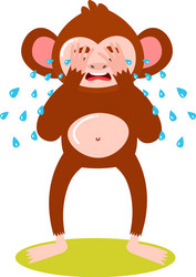Crying Monkey Vector Images (over 130)
