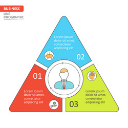 Thin Line Flat Triangle for Infographic Vector Images (over 170)