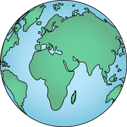 World Map Cartoon Vector Images (over 15,000)