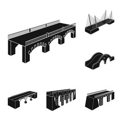 Pedestrian Bridge Vector Images (over 1,600)