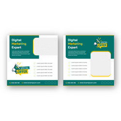 Web and graphic design set 54 geometric shapes Vector Image