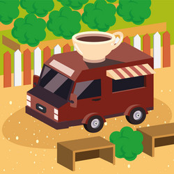 Coffee Van Vector Images (over 2,700)