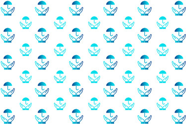 Abstract job employment pattern background Vector Image