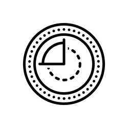 Quarter Royalty Free Vector Image - VectorStock