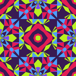 Sharp angles geometric tile seamless pattern Vector Image