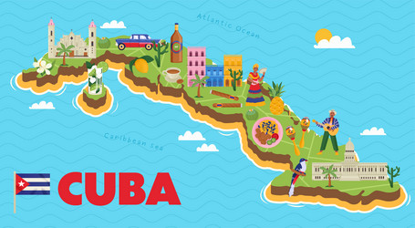 Cuba posters set Royalty Free Vector Image - VectorStock
