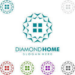 Diamond Home Logo Vector Images (over 530)