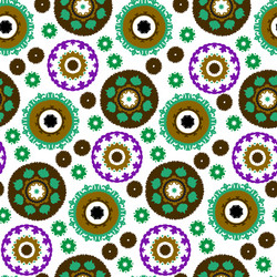 Suzani Patterns Vector Images (over 120)