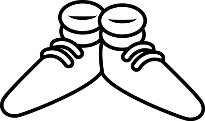 Funny shoes cartoon Royalty Free Vector Image - VectorStock