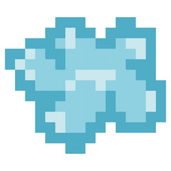 8 Bit Cloud Vector Images (over 620)
