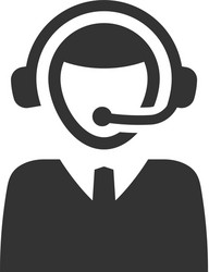 Time call center logo icon design Royalty Free Vector Image