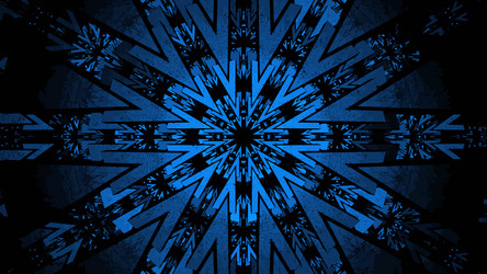 Radial Symmetry Snowflake