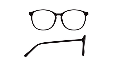 Eyeglasses Side View Vector Images (over 140)