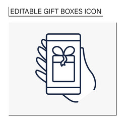 Gift Line Icon Vector Images (over 130,000)