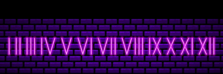 Roman Number 1 Vector Images (over 260)