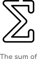 Outline dim sum icon isolated black simple line Vector Image