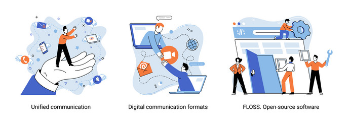 Word cloud of software related items digital Vector Image