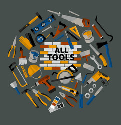 Tools icon set-5 Royalty Free Vector Image - VectorStock