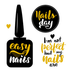 Nail Polish Font Vector Images (over 150)