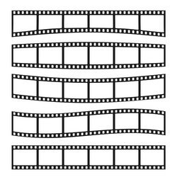 Template film roll Royalty Free Vector Image - VectorStock