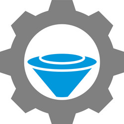 Diamond gear logo design template creative Vector Image