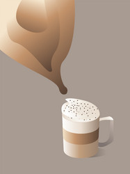 Coffee Splash Vector Images (over 4,600)