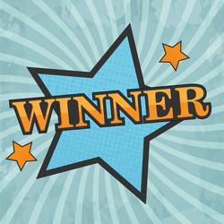 Winner Comic Vector Images (over 4,100)