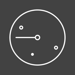 Unique radar line icon Royalty Free Vector Image