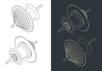 Bike Blueprint Bicycle Vector Images (over 160)