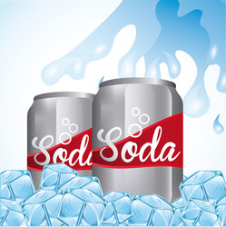 Fresh soda Royalty Free Vector Image - VectorStock