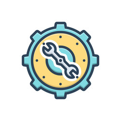 Time setup Royalty Free Vector Image - VectorStock