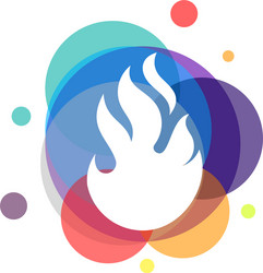 Fire door logo designs concept door and Royalty Free Vector