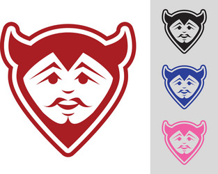 Smiling Devil Face Vector Images (over 7,400)