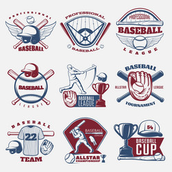 Baseball state tournament Royalty Free Vector Image