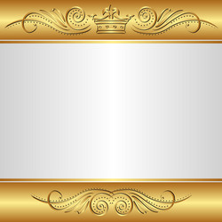 Silver background Royalty Free Vector Image - VectorStock