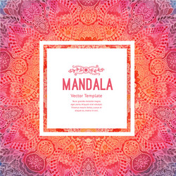 Square Mandala Vector Images (over 5,200)