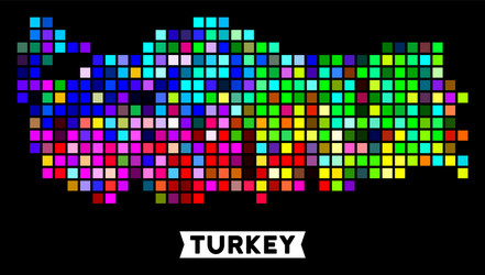 Dotted Turkey Map Vector Images (over 260)