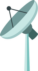 Wireless internet radio connection cartoon Vector Image