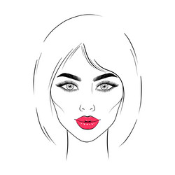 Woman Face Vector Images (over 300,000)