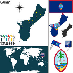 Guam Map Vector Images (over 450)