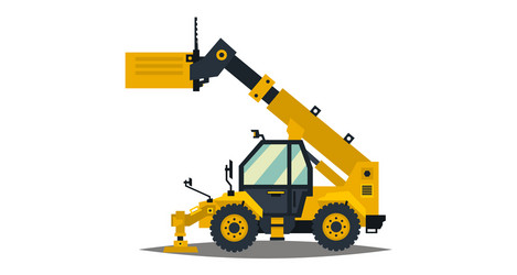Telehandler Vector Images (over 130)