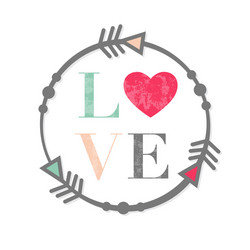 Heart for love Royalty Free Vector Image - VectorStock