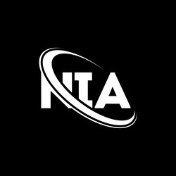 Nia logo letter design Royalty Free Vector Image