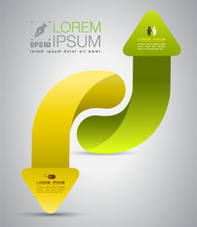 Infographic Design Up Down Vector Images (over 2,600)