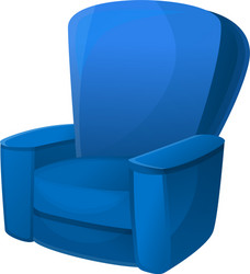 Armchair icon cartoon style Royalty Free Vector Image