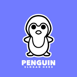 Penguin Side View Vector Images (78)