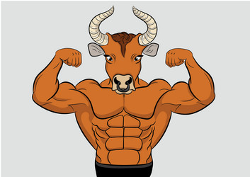 Bull Bodybuilding Vector Images (over 140)