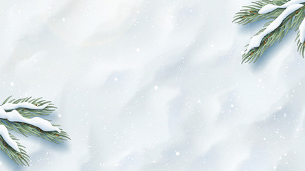 Banner with realistic snow Royalty Free Vector Image