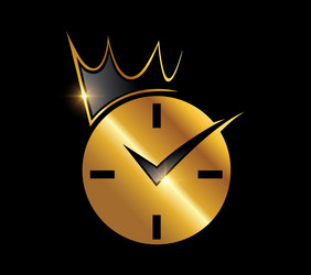 Golden diamond logo icon Royalty Free Vector Image