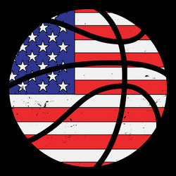 Basketball American Flag Vector Images (over 2,000)
